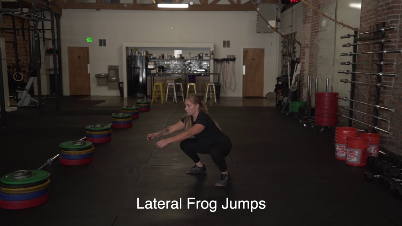 Lateral Frog Jumps - YouTube