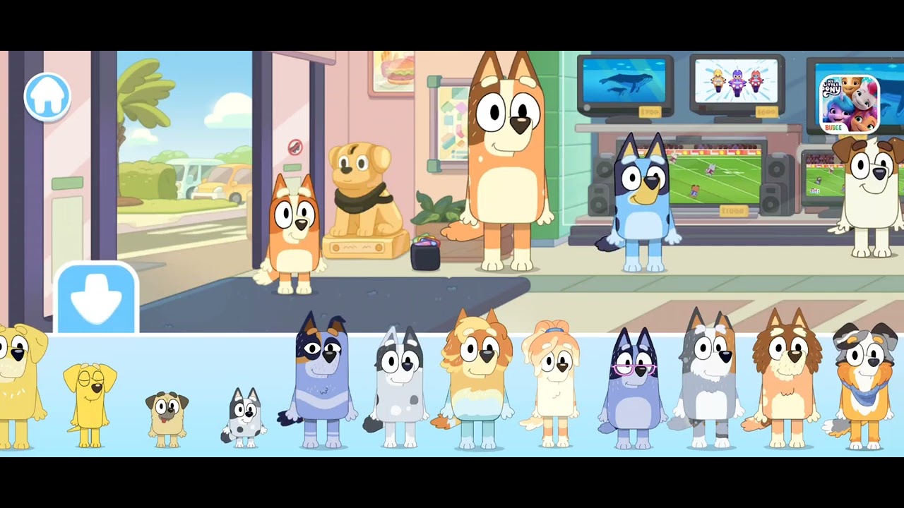 BLUEY!! Supermarket!!! //Bluey Let's Play - YouTube