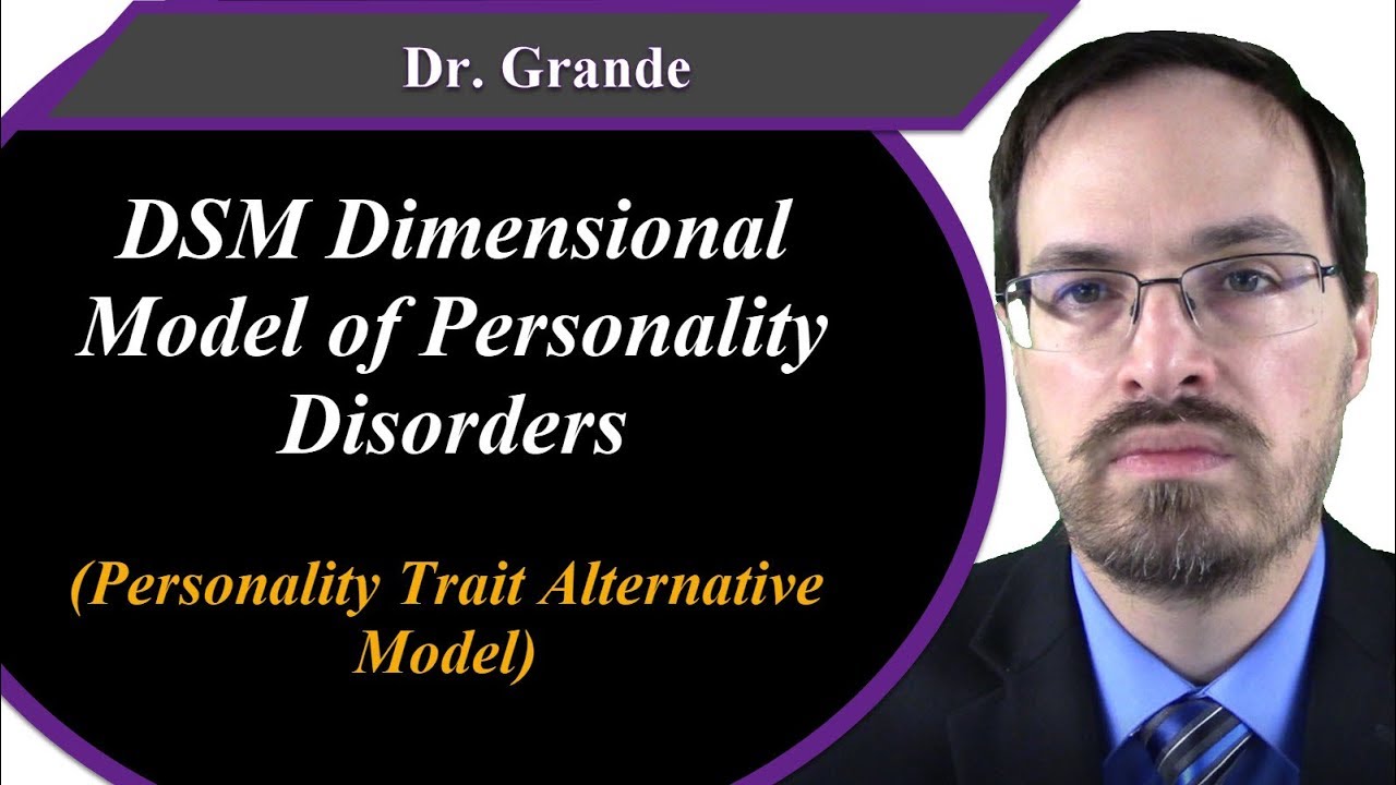 Personality Traits Diagnostic Model of Personality Disorders in the DSM ...