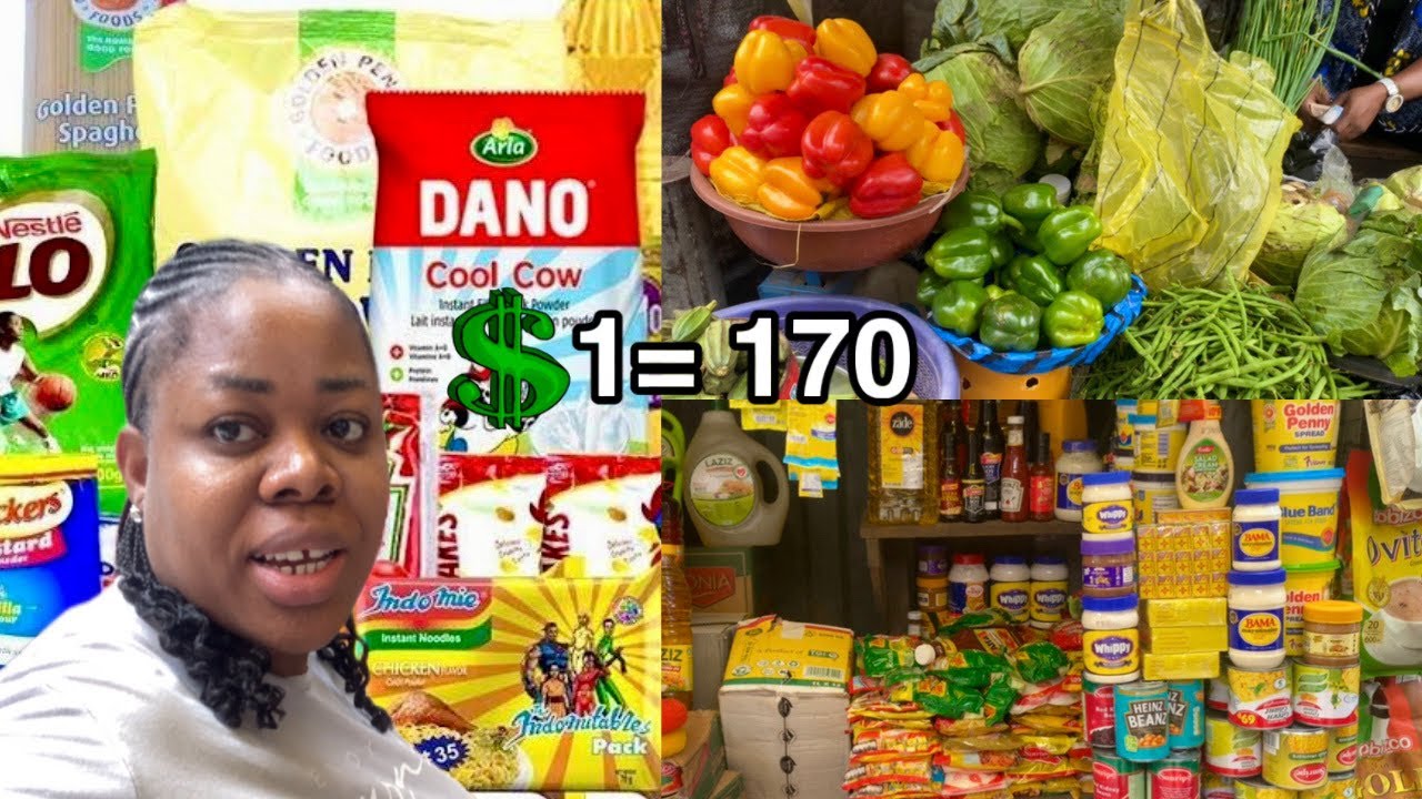 Lagos Idumota Market: The Worth Of N325,000($240) Food Items Right Now ...