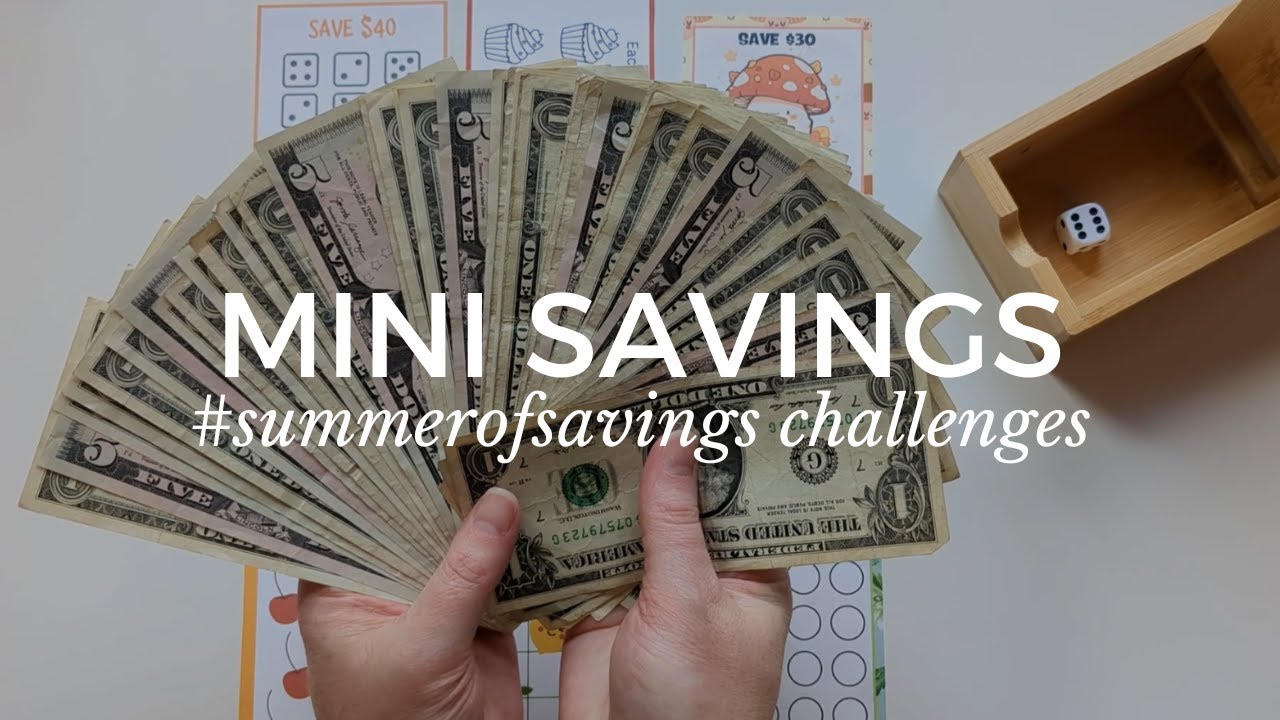 MINI SAVINGS | $70 Towards Mini Challenges | #summerofsavings | Mini ...