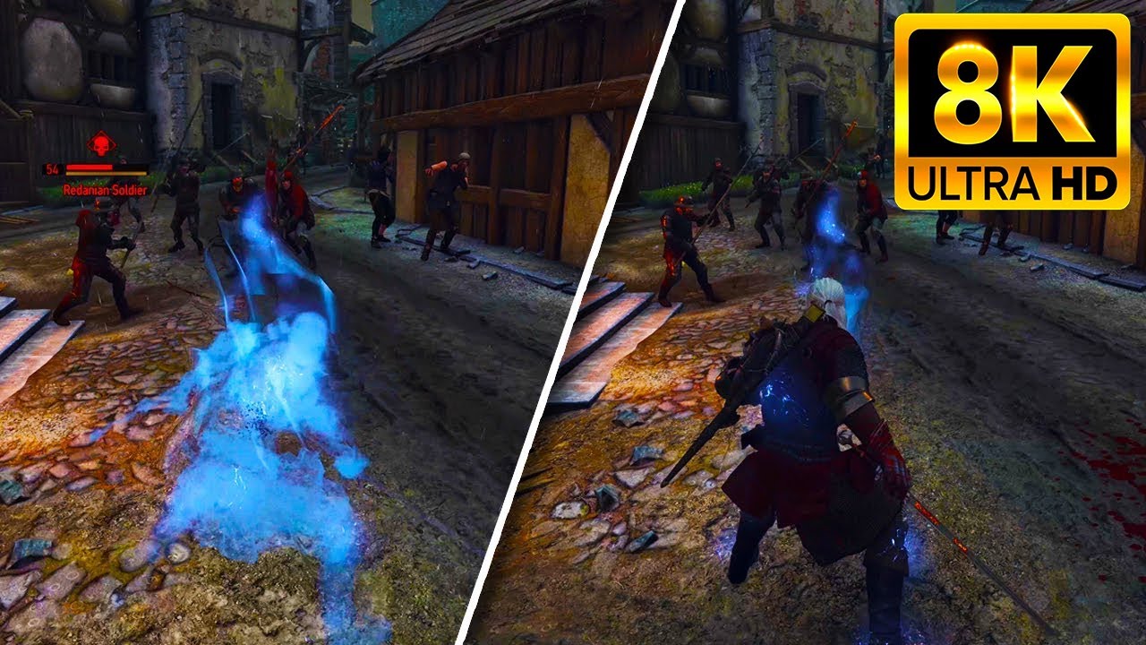The Witcher 3 - MOST Epic Magic Spells Mod Showcase | Witcher 3 as a ...