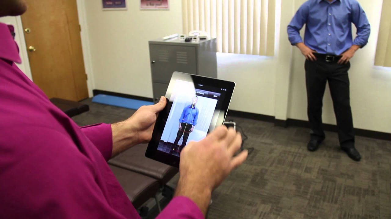 Initial Postural Assessment - PostureScreen Mobile - YouTube