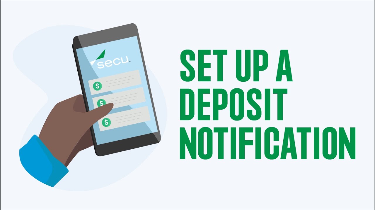 How to Set Up Deposit Notifications | SECUMD - YouTube