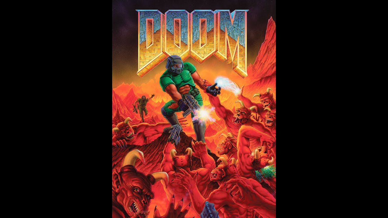 DOOM 1993 (DOS Emulator) Retrogame - YouTube