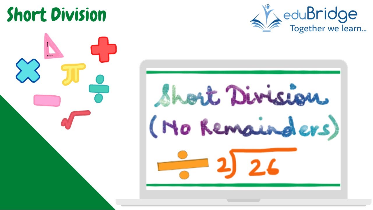Division | Short Division (No Remainder) - YouTube