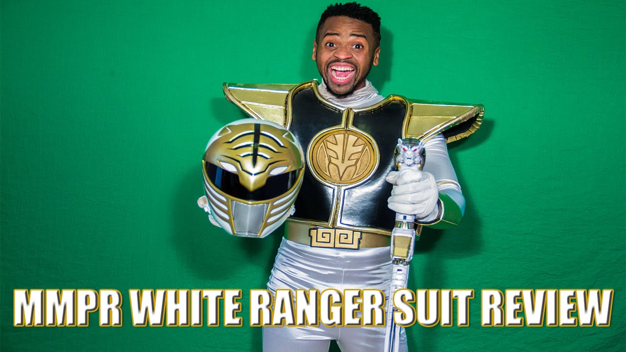 MMPR White Ranger Ranger Suit - YouTube