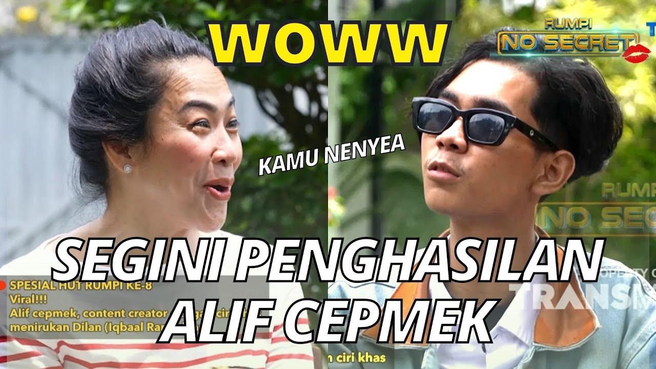 Alif Cepmek Dengan Jargon Kamu Nanyea Bisa Hasilkan Puluhan Juta ...