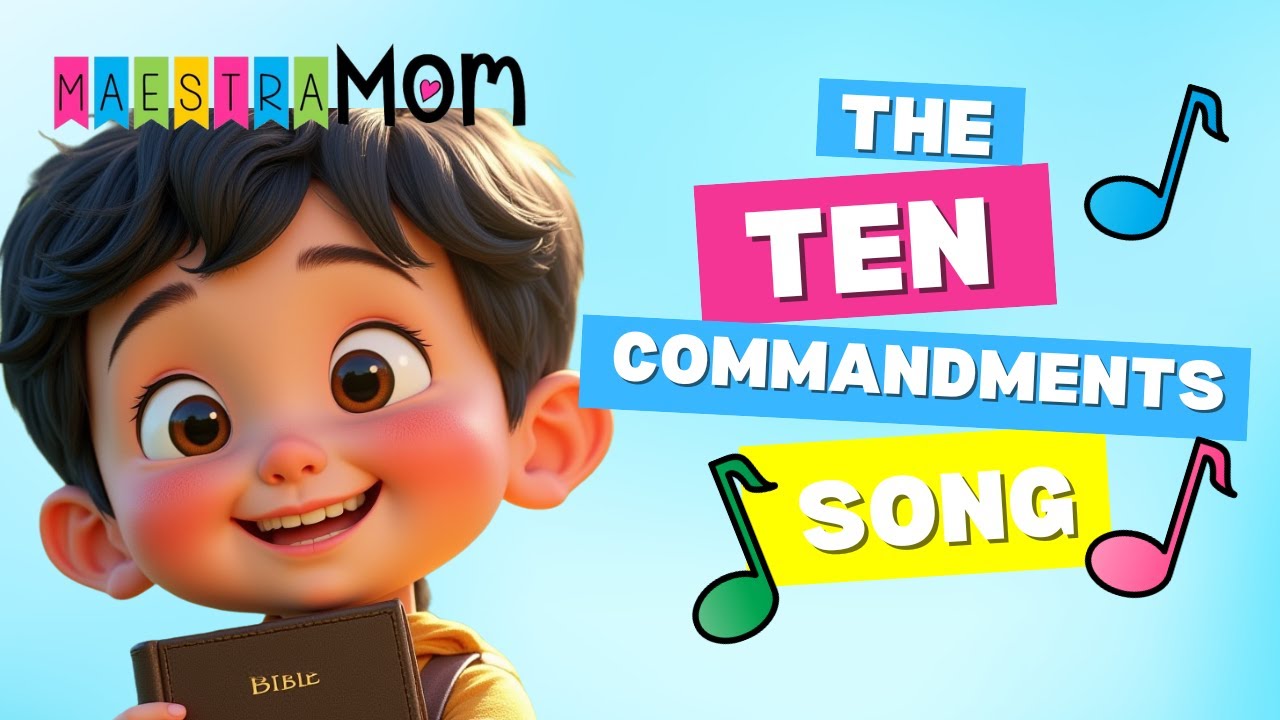 The 10 Commandments Song | Bible Songs for Kids - YouTube