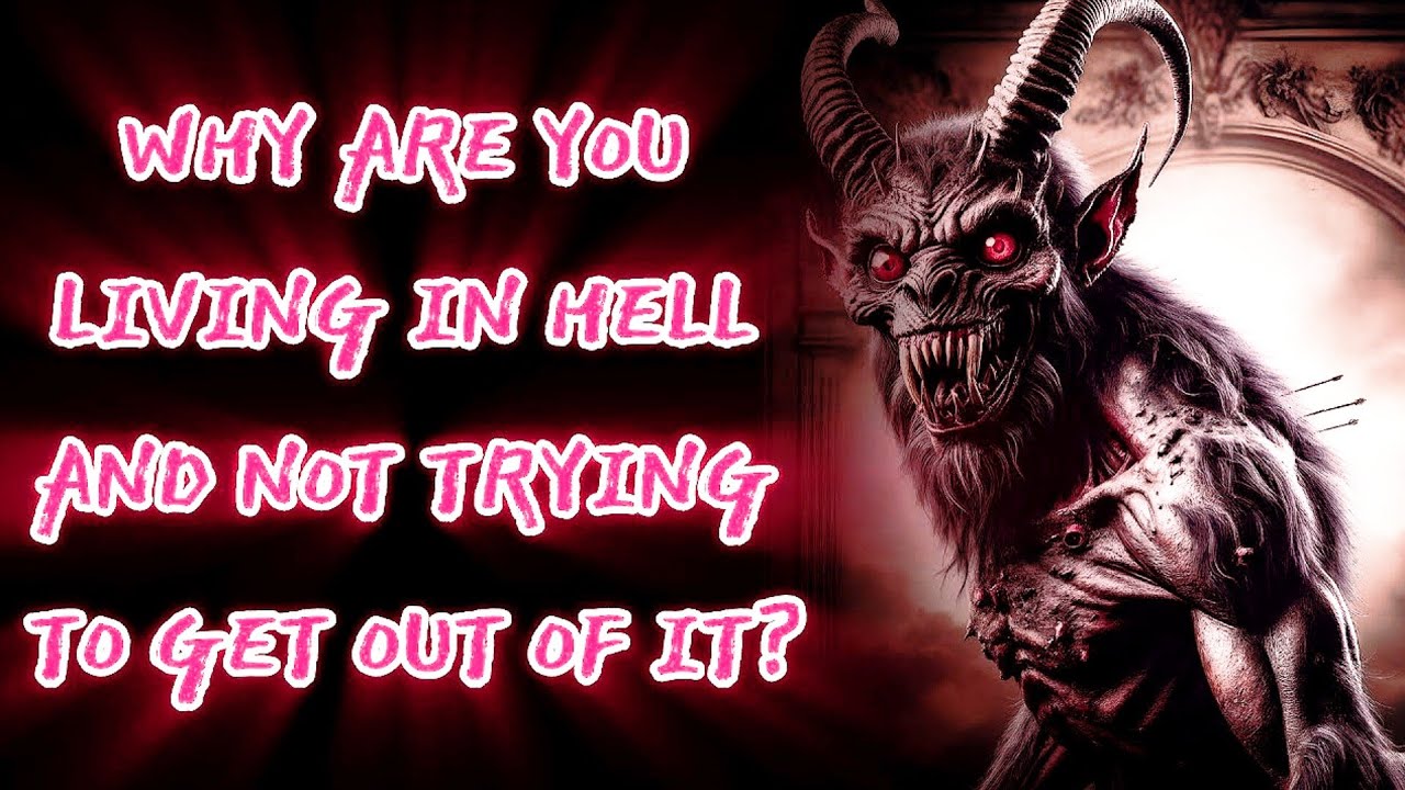 Why are you living in hell & not trying to get out of it?part2?# ...