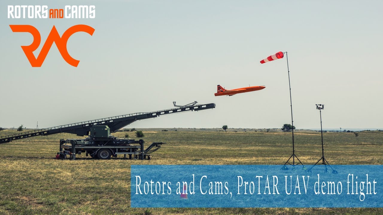 Rotors and Cams, ProTAR UAV demo flight - Unmanned aerial vehicle - YouTube