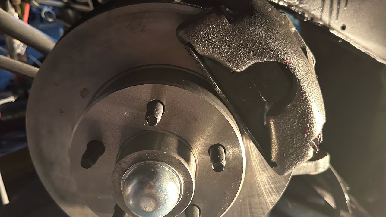 1976 Maverick / Granada brakes on a classic Mustang - YouTube