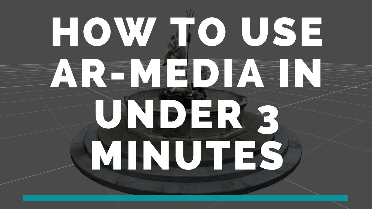 Learn how to use AR-media in under 3 minutes - YouTube