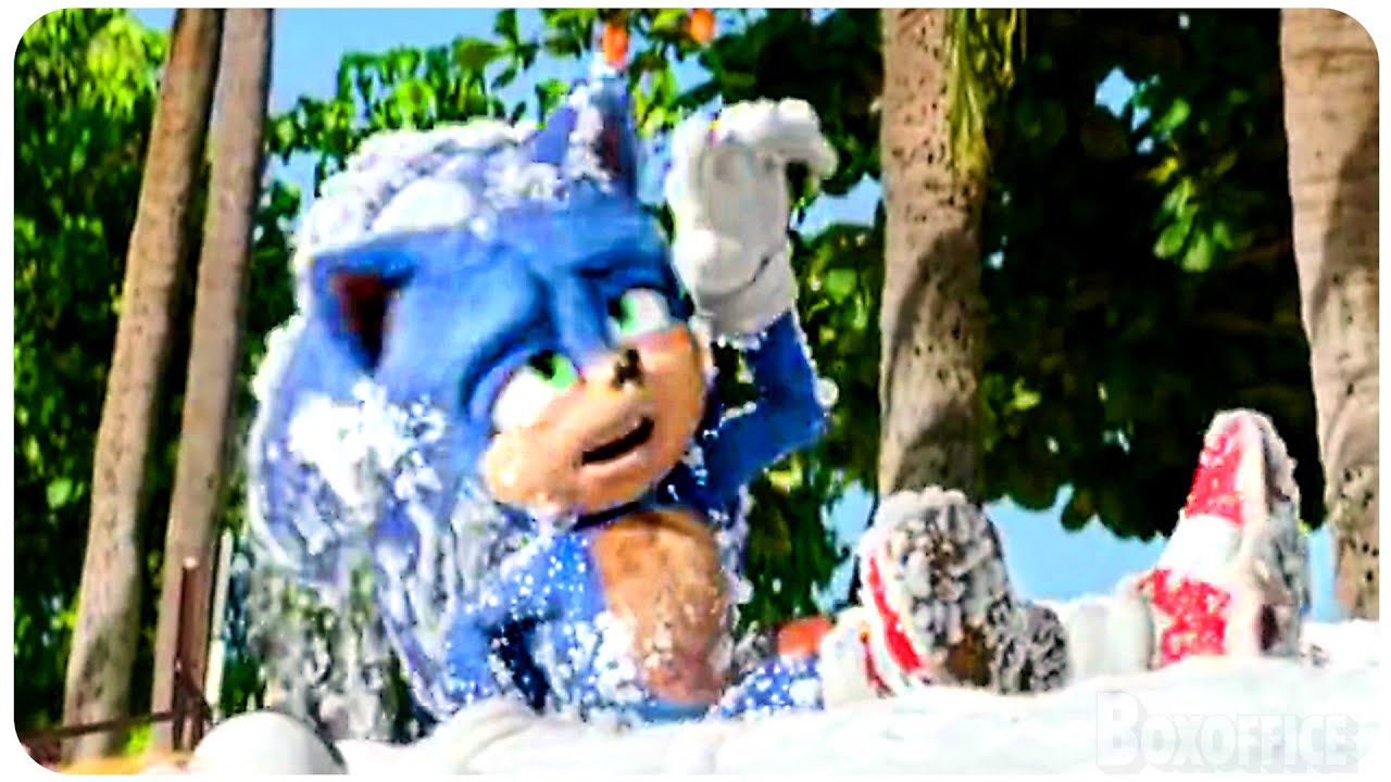SONIC THE HEDGEHOG 2 "Snow Avalanche at the Wedding" Scene (2022) ᴴᴰ - YouTube