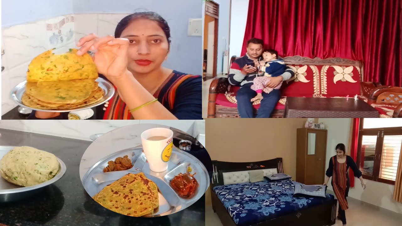 🌺सर्दियों मैं मैंथी के पराठे 🏵अहा आज तो खाने वाले और देखने वाले बिना ...