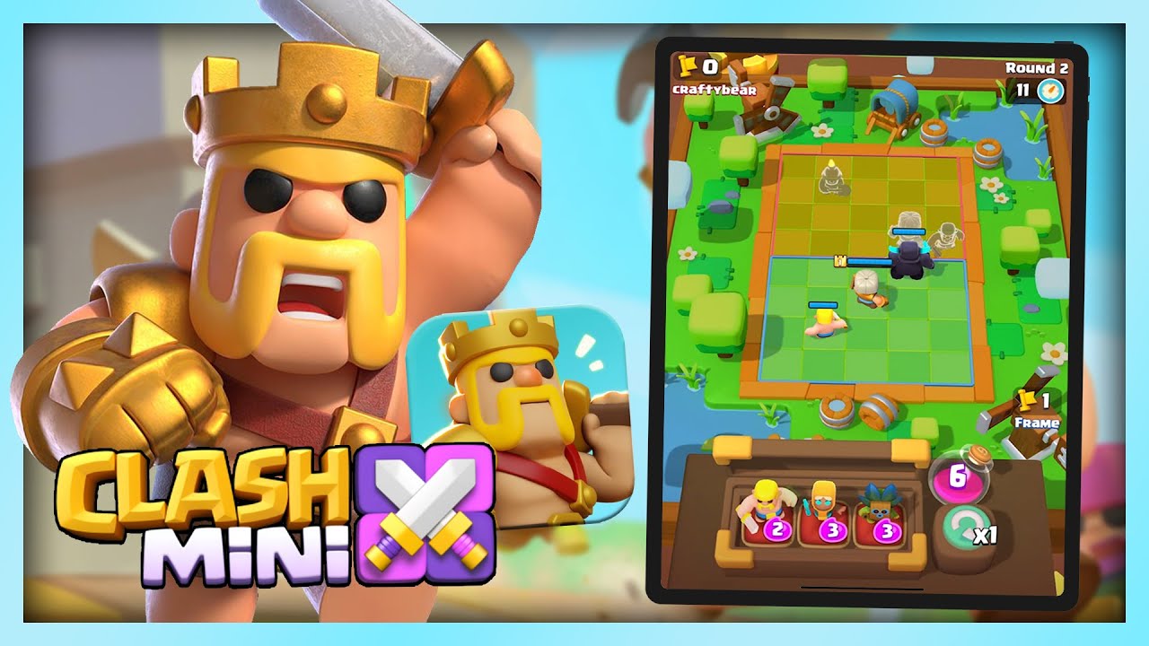 Je découvre CLASH MINI : le nouveau jeu de SUPERCELL ! - YouTube