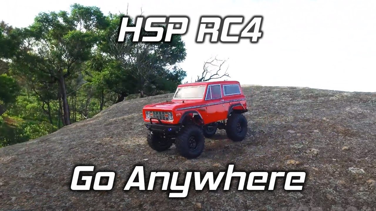 HSP 1/10 RC4 RC Rock Crawler - Go Anywhere - YouTube
