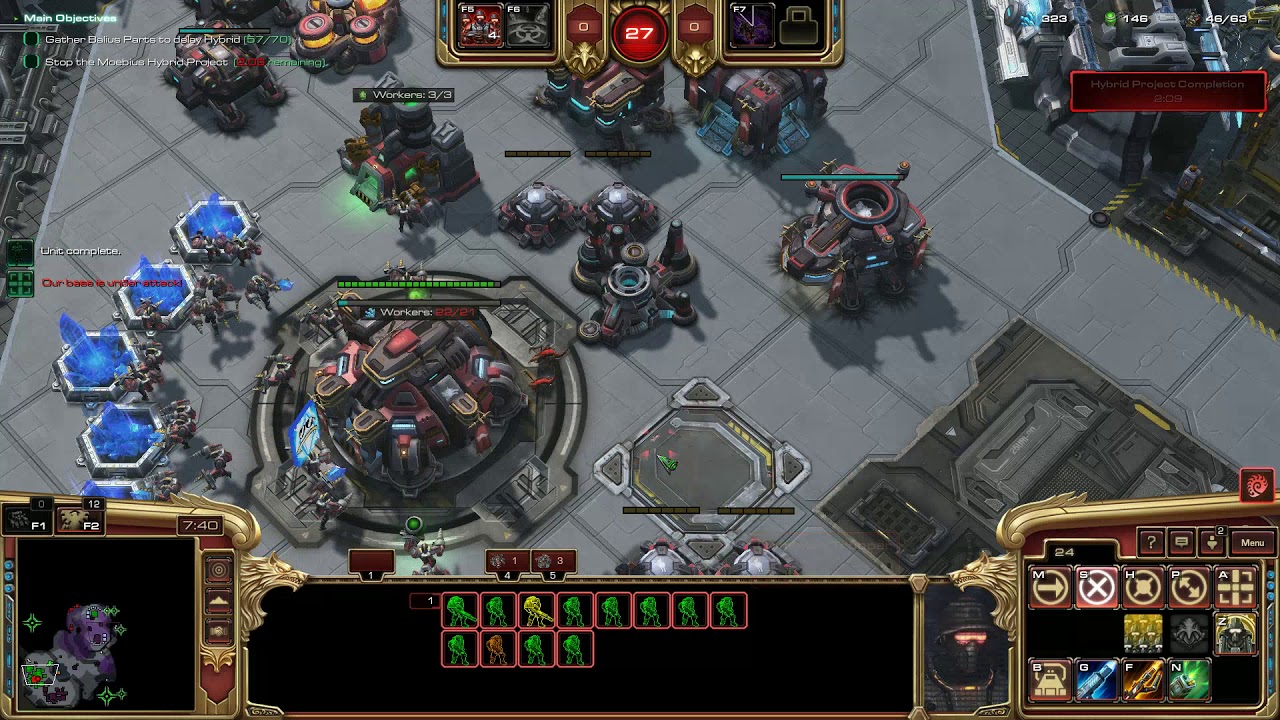 StarCraft 2 Co-op: Mengsk Level 06 - YouTube