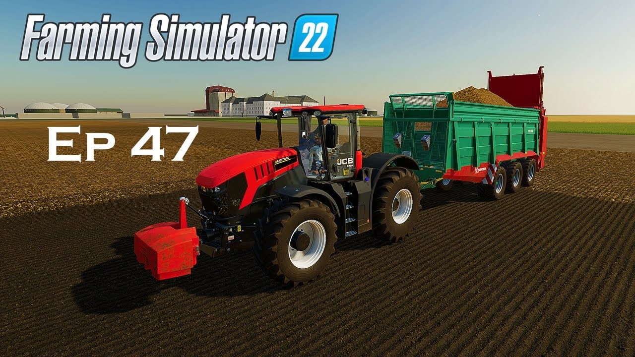 farming Simulator 22 fs22 timelapse big fields map Ep #47 mega farm ...