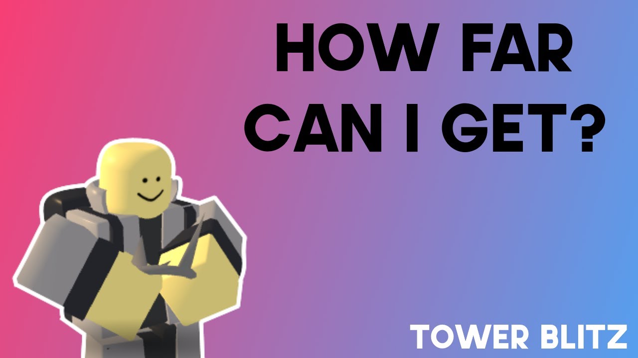 How far can I get in Tower Blitz with ONLY THE TRAPPER TOWER? - YouTube