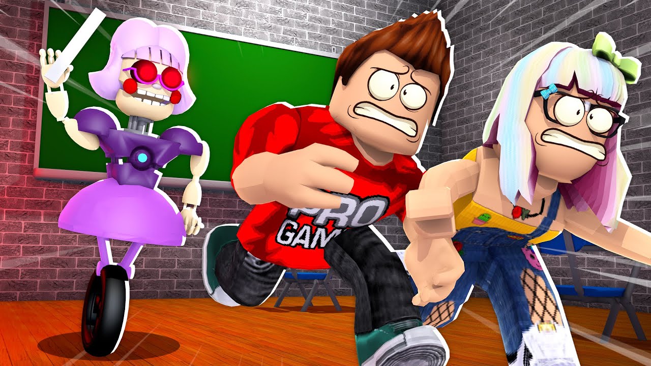 Roblox Escape Miss Ani-Tron's Detention! - YouTube