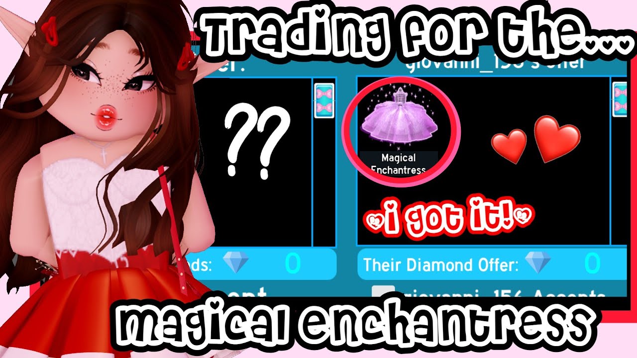 Trading For the Magical Enchantress Skirt! *Again lol* Roblox Royale ...