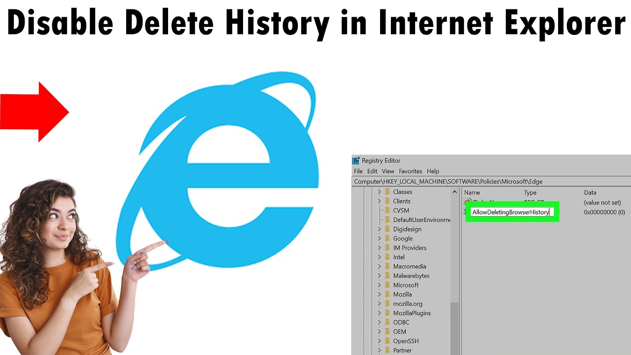 How to Disable Delete Browser History in Internet Explorer (2025) - YouTube