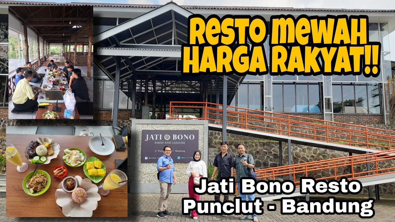 Restoran Murah tapi Mewah di punclut Bandung || Jati Bono Resto Punclut ...