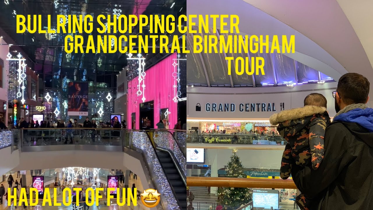 Bullring shopping center & Grandcentral Birmingham tour 🤩🇬🇧 - YouTube