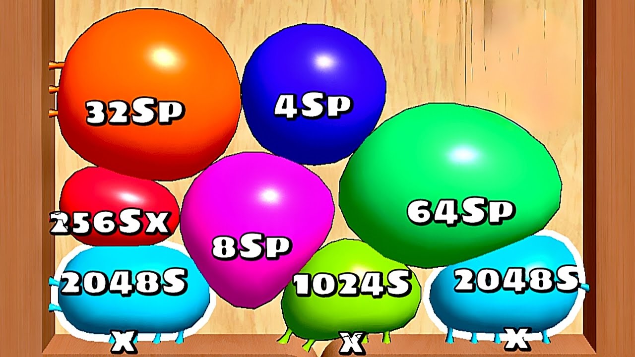 Blob Merge 3D - 2048 Color Number Up Satisfying ASMR Gameplay | ( Cube Arena 2048 ) - YouTube