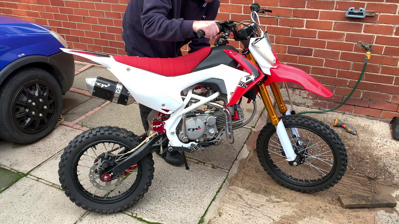 cw 160 pitbike - YouTube