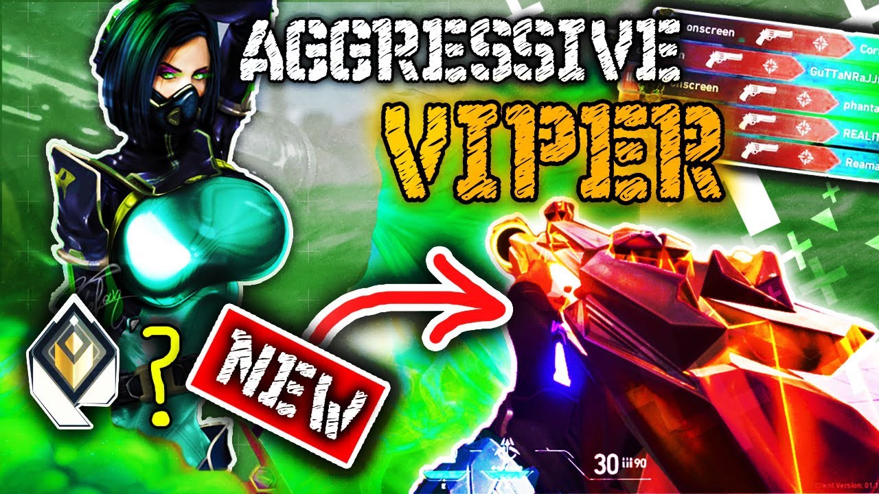 This is Why *AGGRESSIVE VIPER* is S-Tier in IMMORTAL! - VALORANT ...