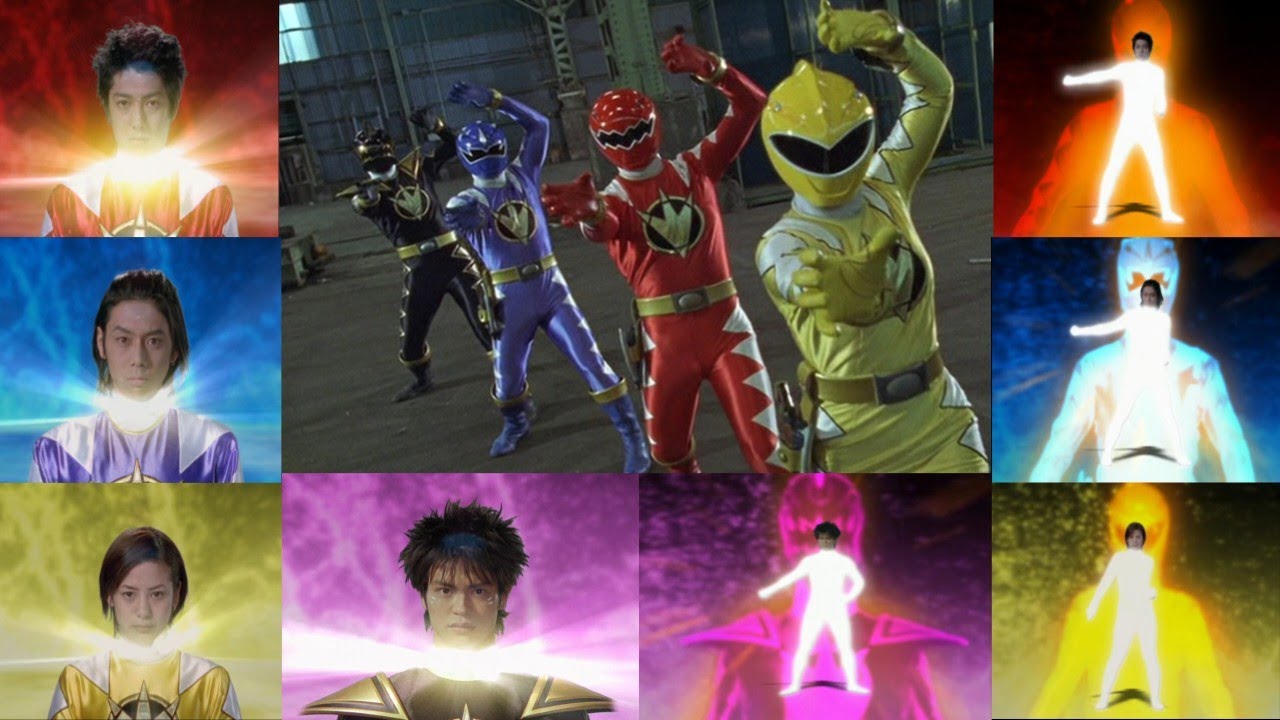 Bakuryuu Sentai Abaranger All Henshin & Roll Call Episode 1 - 25 - YouTube