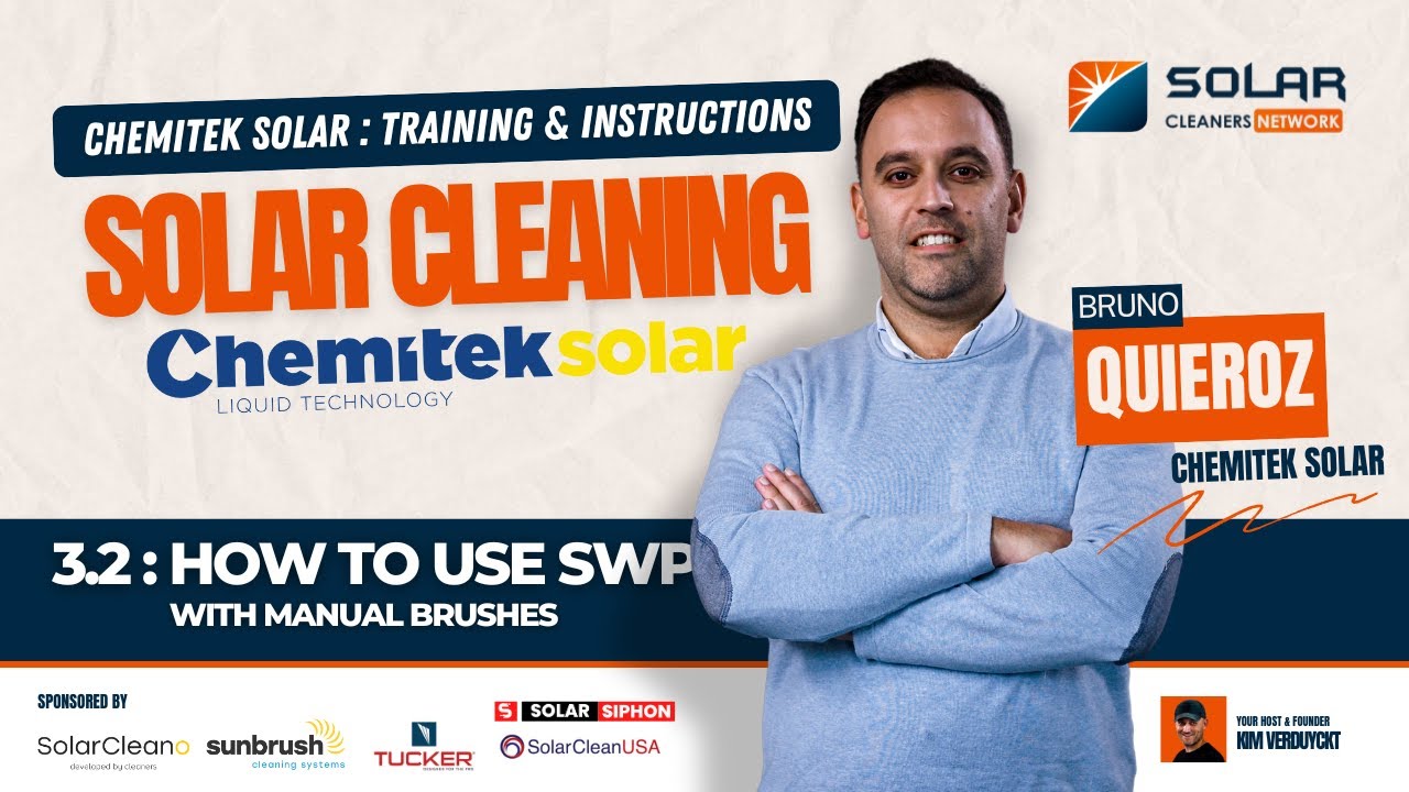 3.2 Chemitek Solar : How To Use Solar Wash Protect With Manual Brushes ...