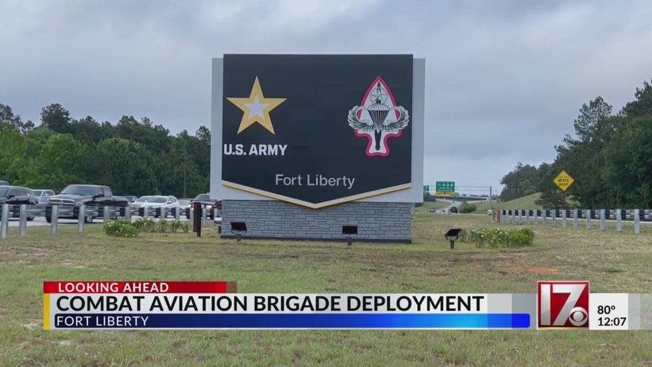 Combat Aviation Brigade deployment - YouTube