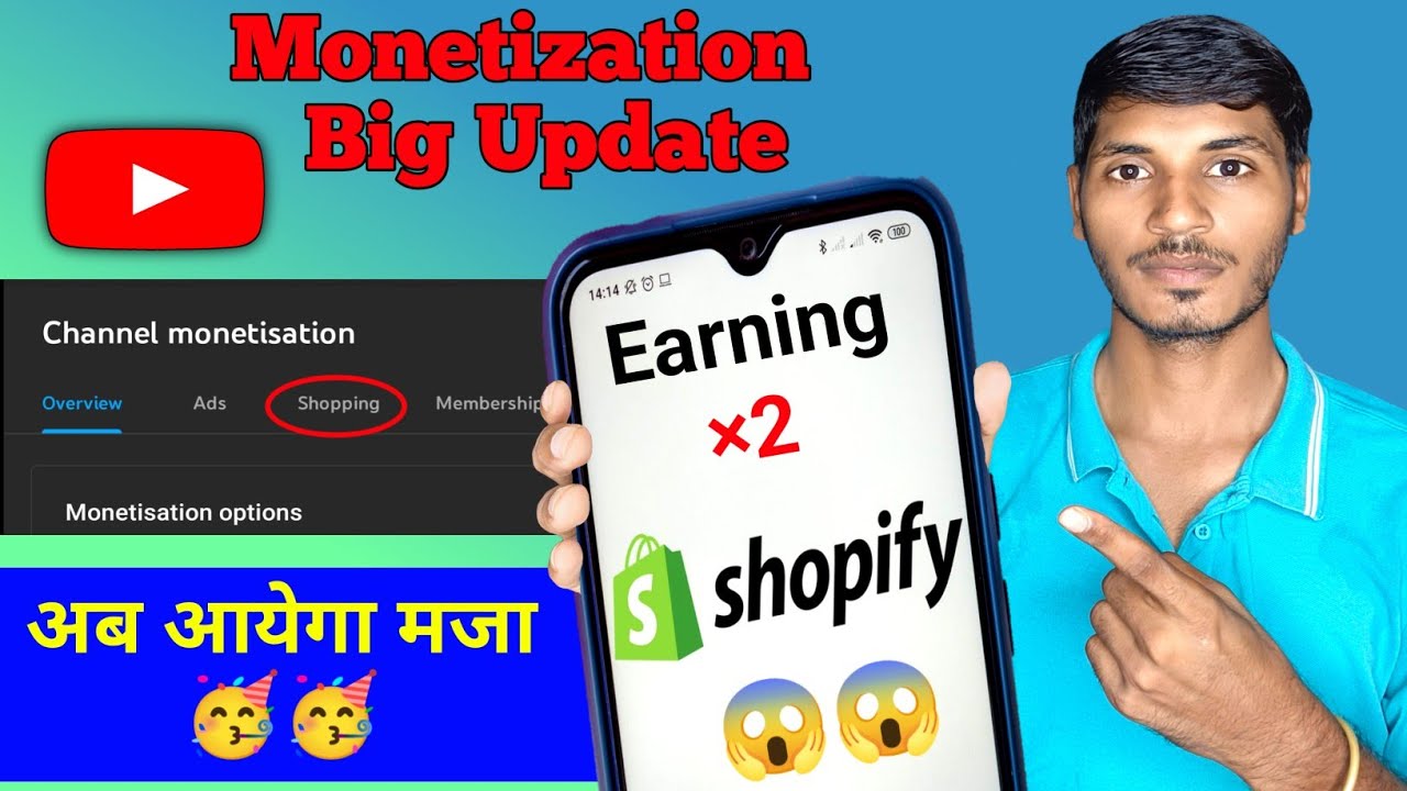 YouTube Shopping Feature | YouTube Monetization Update 2022 | Shopping ...