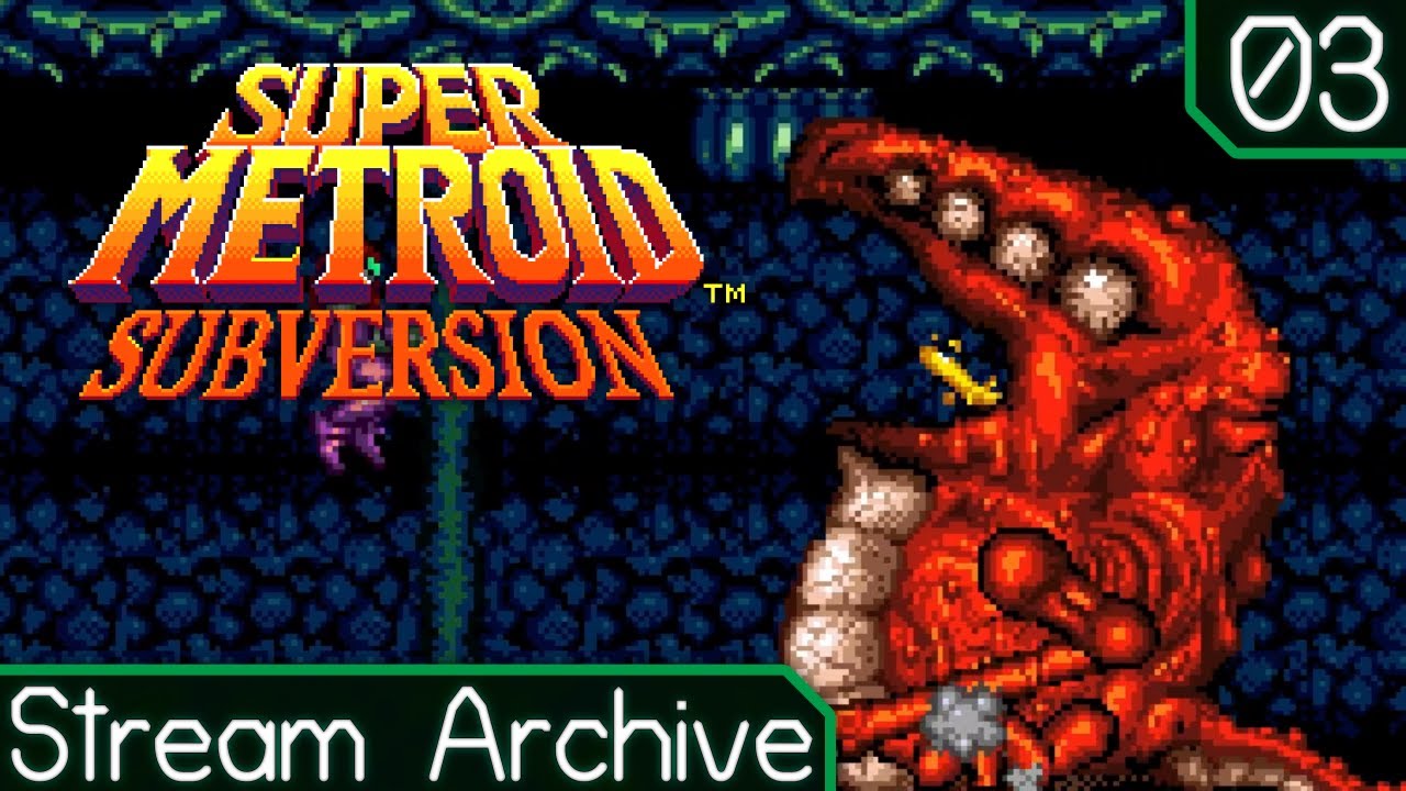 Techjar Gaming Live - Super Metroid: Subversion (Part 3) - YouTube