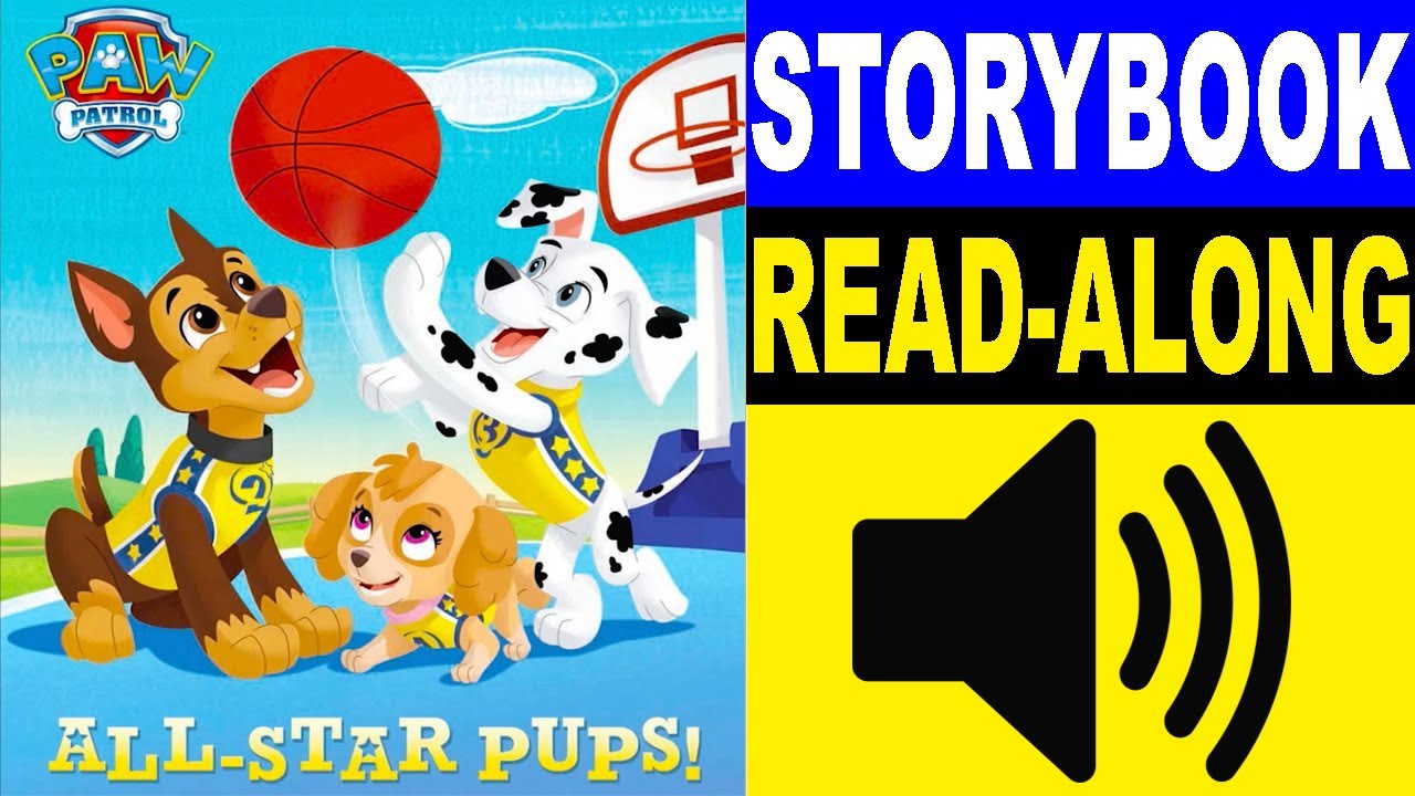 Paw Patrol Read Along Story book, Read Aloud Story Books, Paw Patrol ...