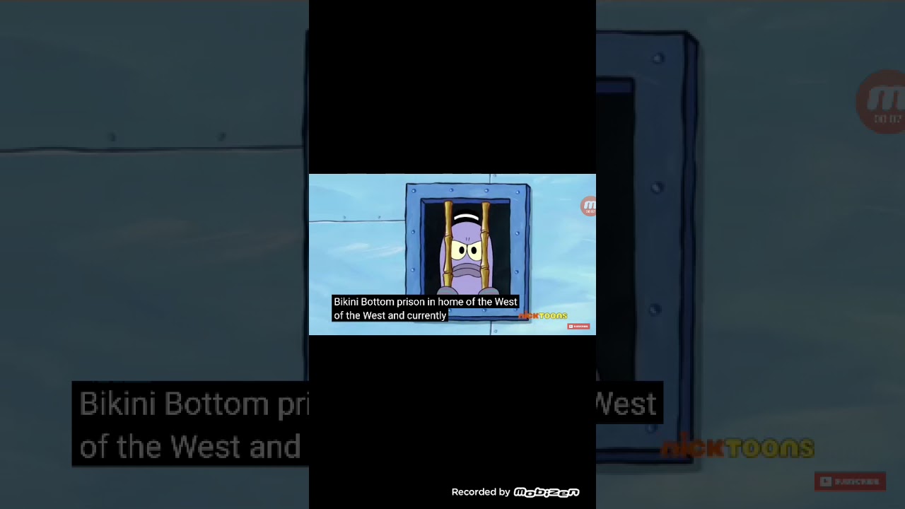 SpongeBob Squarepants|Plankton In Jail|Nickelodeon. - YouTube