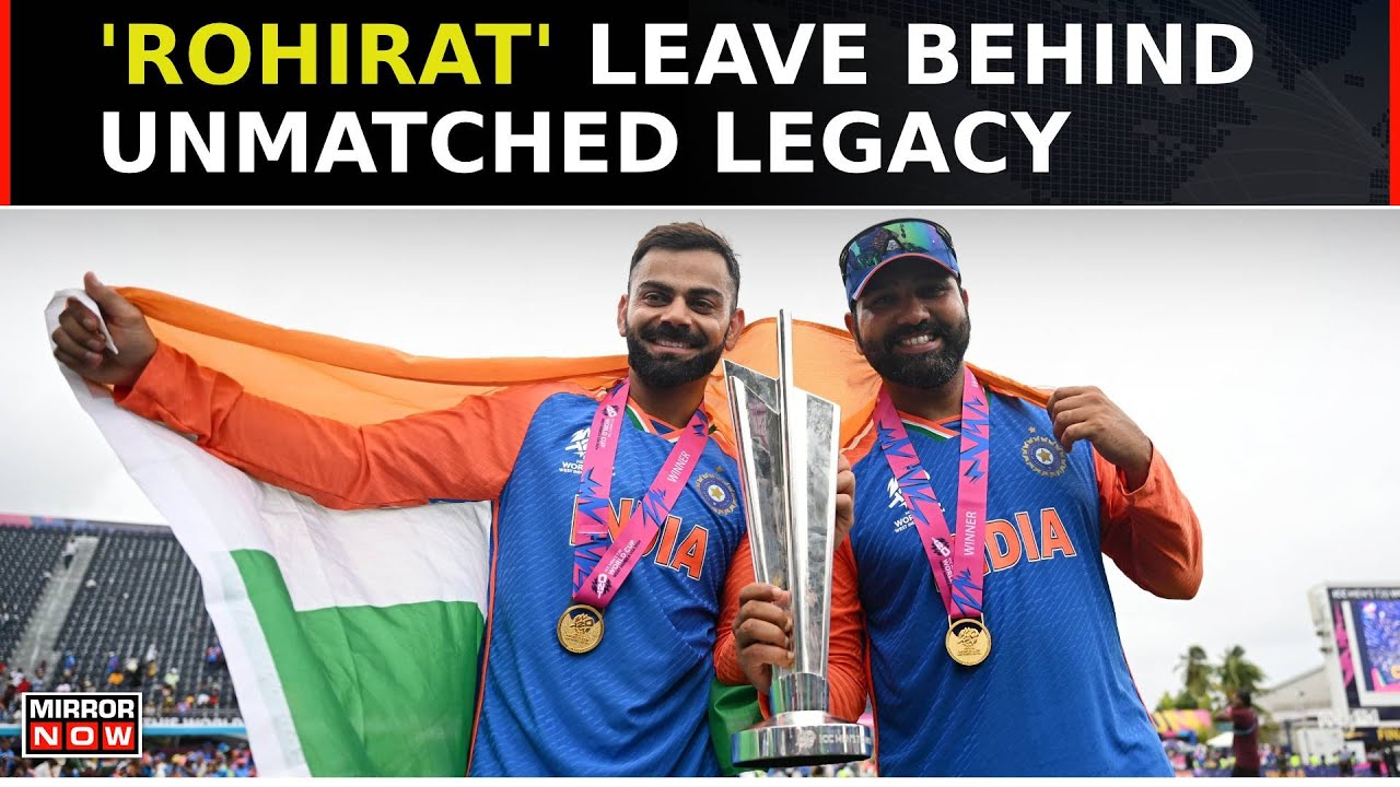 The King & ‘Hitman’ Bid Adieu ! From Virat Kohli's killer Run Chase To ...