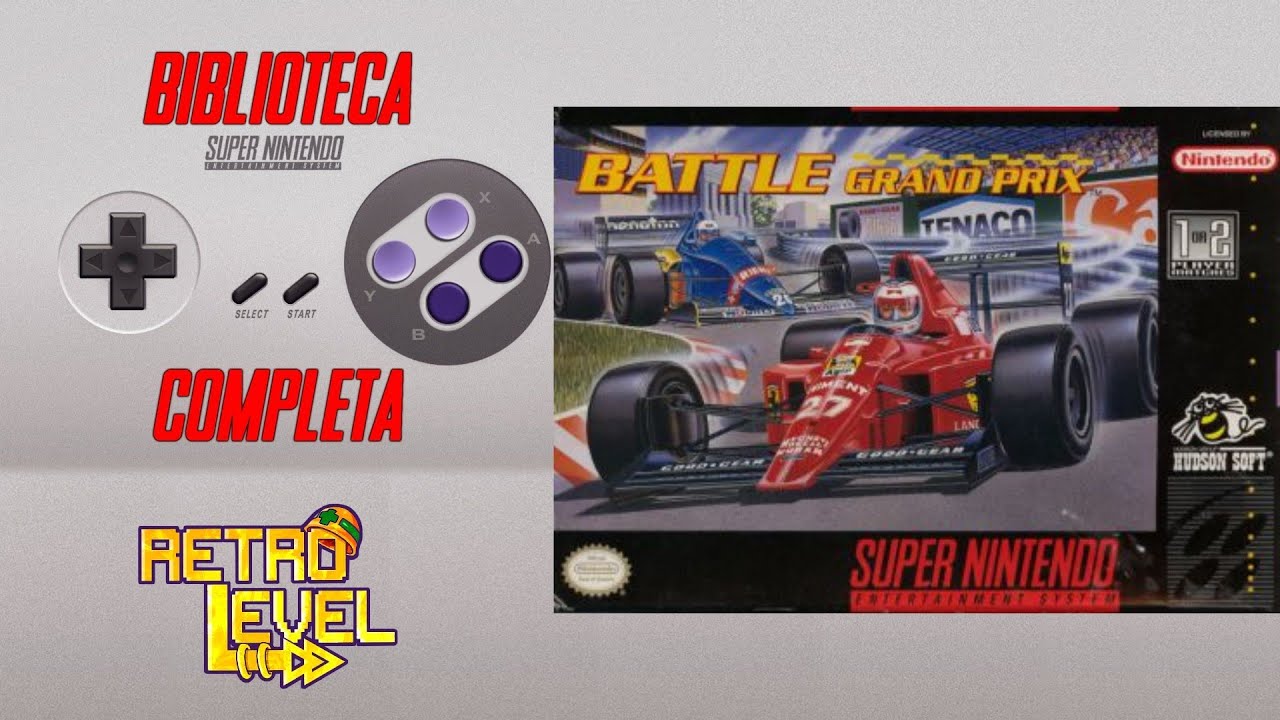 Battle Grand Prix - Biblioteca COMPLETA do Super Nintendo #97 - YouTube