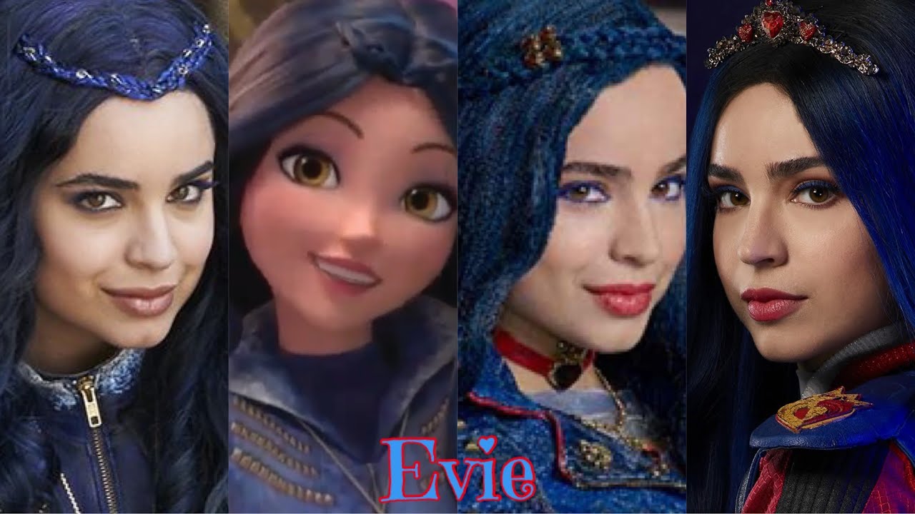 Evie (Descendants) | Evolution In Movies & TV (2015 - 2019) - YouTube