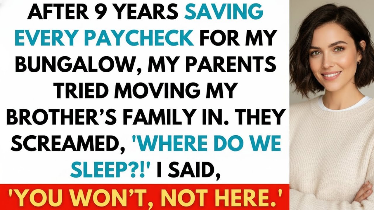 Mom Screamed 'Where Do We Sleep?!' When I Refused to Let My Brother’s ...
