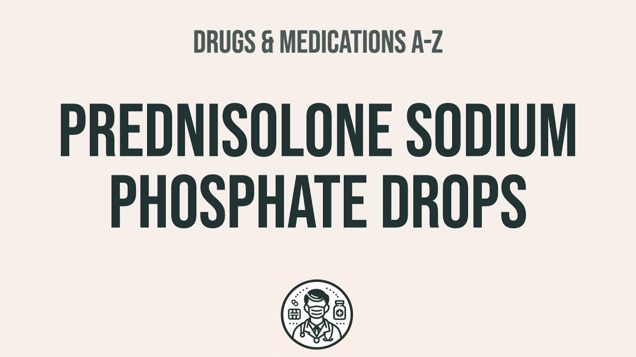 How to use Prednisolone Sodium Phosphate Drops - Explain Uses,Side ...
