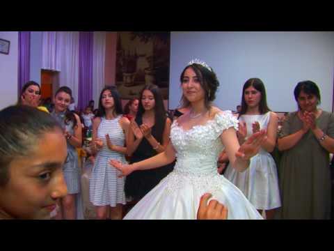 Rima & Tural 3  Telavi Azeri toyu 2017 qiz evi