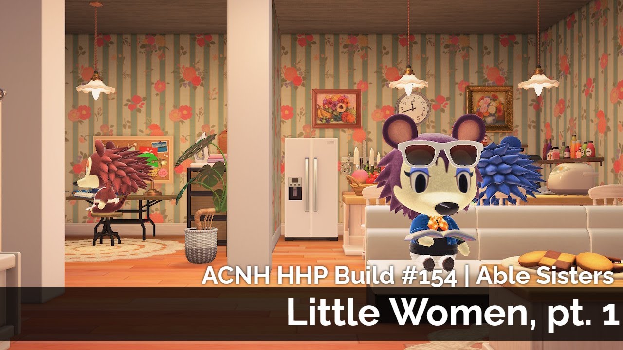 ACNH HHP Build #154 | Able Sisters - Little Women, pt. 1 - YouTube