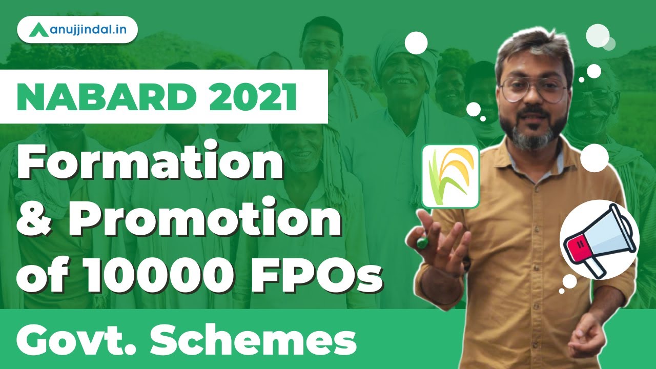 NABARD Grade A 2021 | Government Schemes | Formation and Promotion of ...