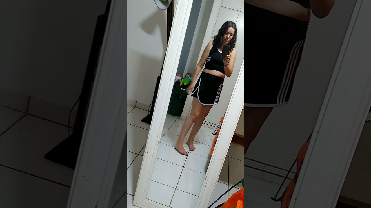 Provando A Roupa Da Minha Filha De 11 Anos Shorts Youtube
