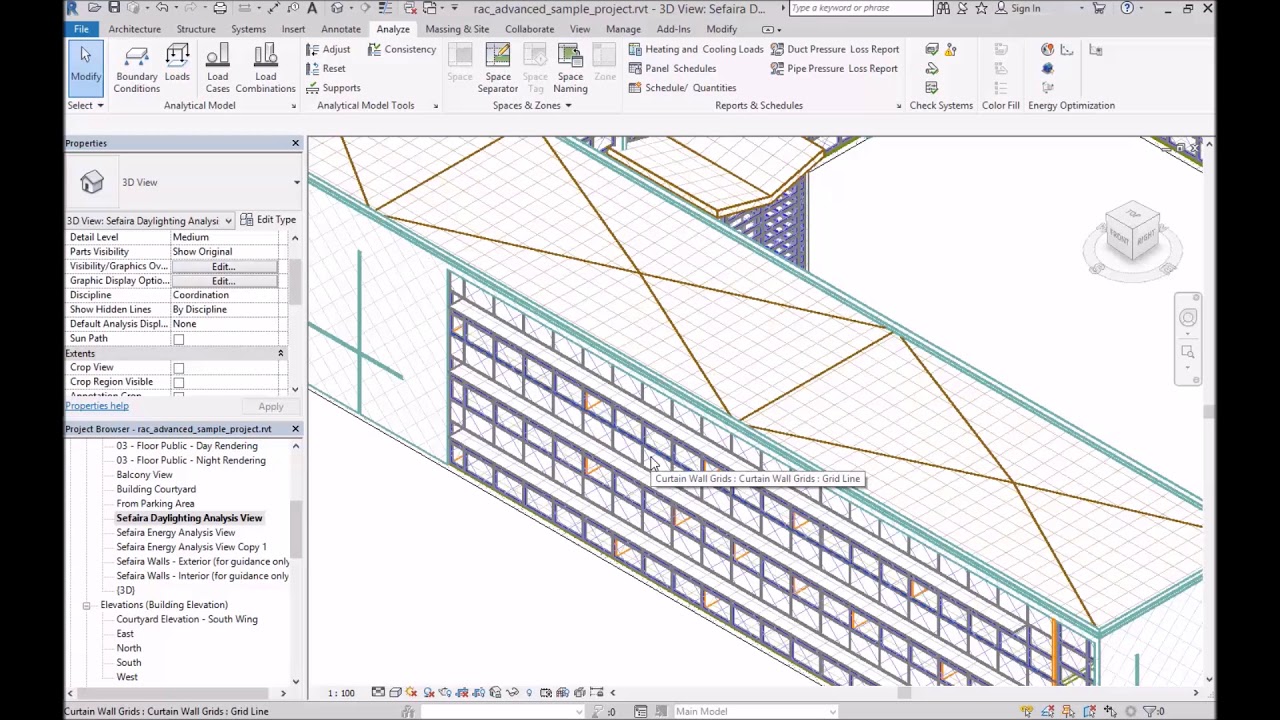 5* How to get a complex model ready for analysis - Revit - YouTube