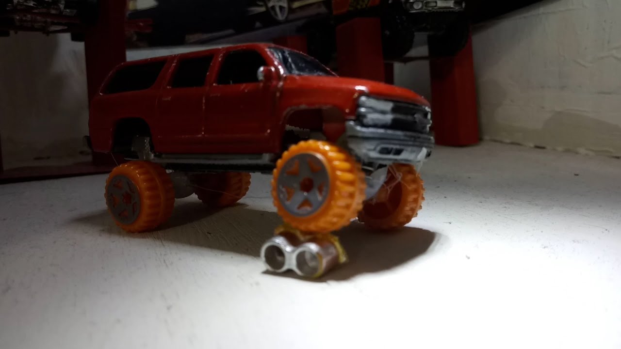 How To Lift a Hot Wheels Truck Hot Wheels Lift Kit Wheel Swap: Lifting ...